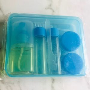 Makeup | New Travel Cosmetic Containers Bottles Box Set | Poshmark